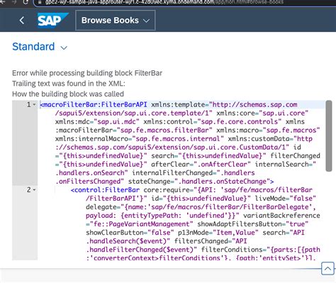 Unable To Open The Page After Subscription Several Errors Occurred · Issue 202 · Sap Samples