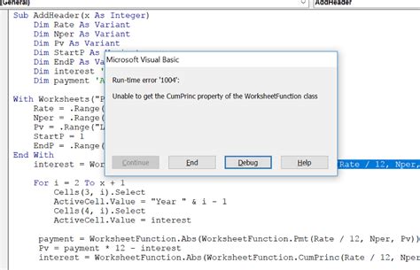 Solved Execl VBA Error Experts Exchange