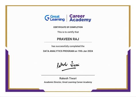 Praveen Raj On Linkedin Dataanalytics Python Mysql Excel Tableau Greatlearning Datadriven