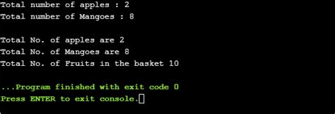 Solved Make A Class Named Fruit With A Data Member To Calculate The