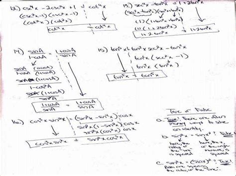 Verify Trig Identities
