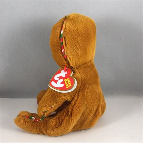 Ty Beanie Bellies Crispin The Gingerbread Man 6 New Mwmts Stuffed