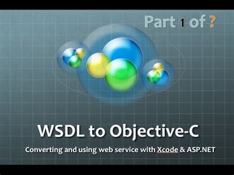 WSDL To Objective C Part 1 YouTube