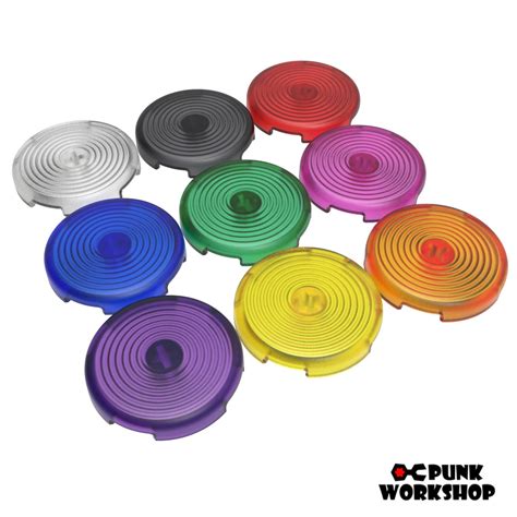 Push Bottom DIY Hitbox Transparent Colored Keycaps Mechanical Axis Game Key Hat Button Cover