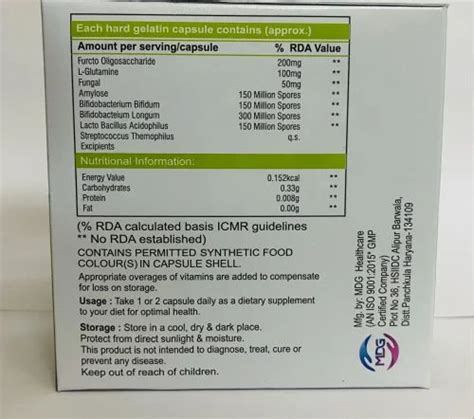 Mdpro Capsules For Clinical Packaging Size 10x10 At ₹ 150box In