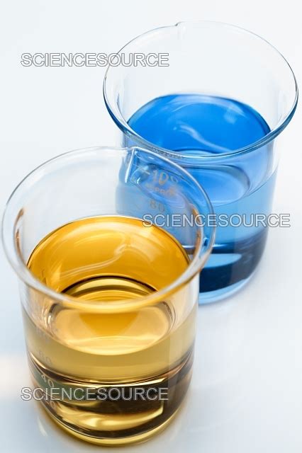 Bromothymol Blue Indicator Stock Image Science Source Images