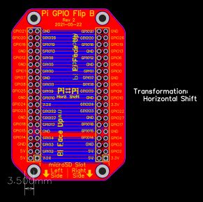 Pi GPIO Flip OSHWLab