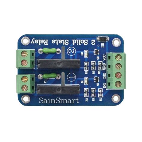 Sainsmart Channel V Solid State Relay Module Board Omron Ssr Avr Dsp Arduino