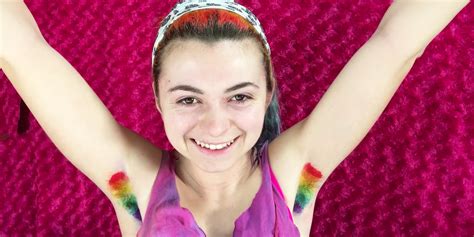 These Unicorn Armpit Hair Photos Prove This Is The Best Beauty Trend Of 2019