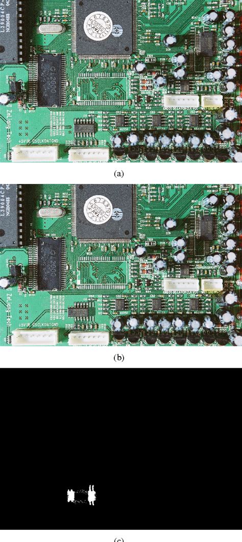 Figure 1 From Pcb Inspection For Missing Or Misaligned Components Using