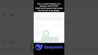 How To Install Deepseek Ai In Windows With Gpt4all Tutorial Deepseek