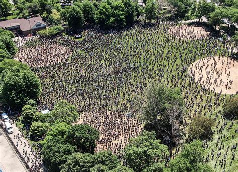 George Floyd Protests Stunning Aerial Photos From Black Lives Matter