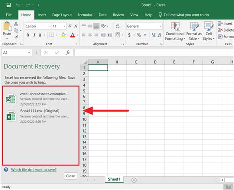 How To Recover An Unsaved Excel File