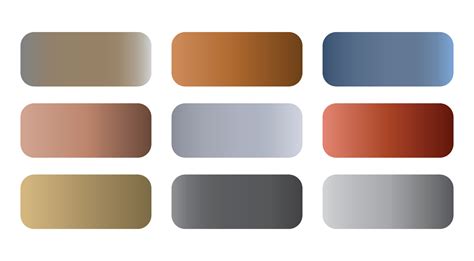 Gradient Color Palette 44800244 Vector Art At Vecteezy
