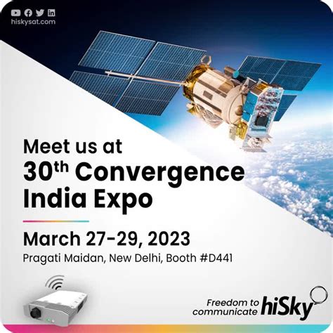 Shahar Kravitz On Linkedin Discover Hiskys Satellite Iot Networks At India Convergence Expo 2023