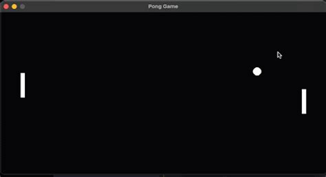 Create A Pong Game In Python Using Pygame
