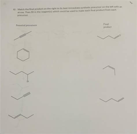 [solved] 6 Match The Final Product On The Right To Its Be