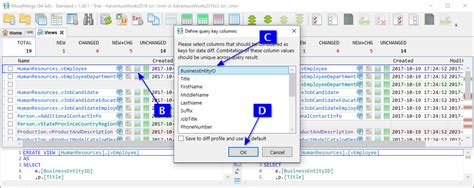 Compare View Results Mssqlmerge