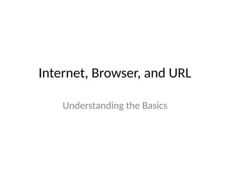 Internetpptx Internet Introduction For S Ppt