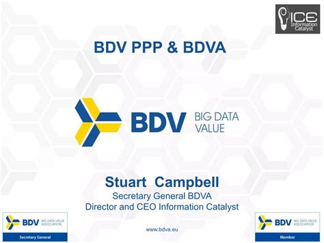 Big Data Value Association Bdva Intro Slide Pack Ppt