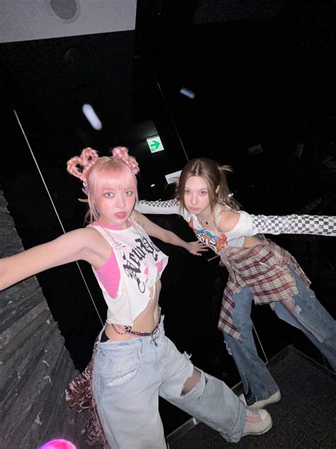 231228 Nmixx Twitter Update Lily And Bae Kpopping
