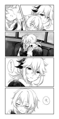 Kazuha X Lumine Ideas Anime Albedo Fan Art