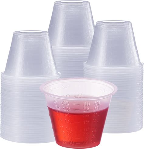 2000 Pack 1 Oz Pruvade Disposable Medicine Cups With