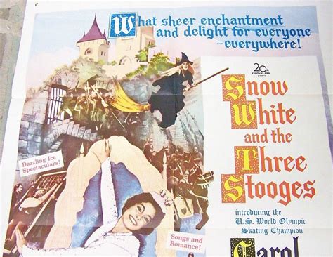 Snow White And The Three Stooges Original 1 Sheet 1961 Movie Poster