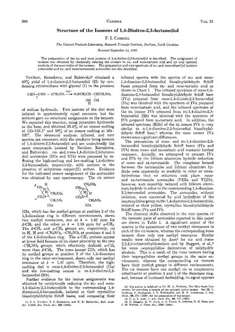 Pdf Structure Of The Isomers Of 1 4 Dinitro 2 3 Butanediol Dokumen Tips