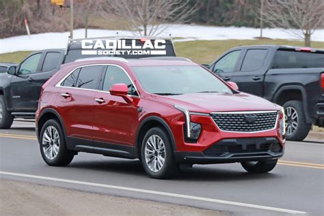 2024 Cadillac Xt4 In Radiant Red Tintcoat First On The Road Photos