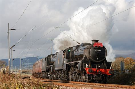 Class 5s At Cardross Otdih Ian Rileys Class 5s 45407 And Flickr