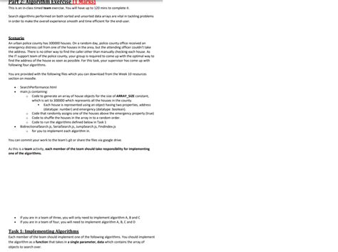 Part 2a Algorithm Exercise 1 Marks This Is An