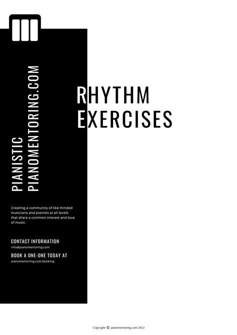 Rhythm Practice Exercises Pianistic