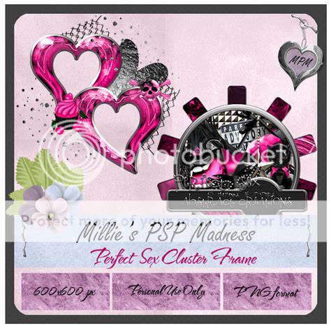 Millie S PSP Madness FTU Cluster Frame Using PTU Perfect Sex By Abstract Creations