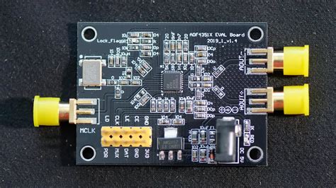 Quick Evaluation Of An Adf4351 Frequency Synthesizer Module Youtube