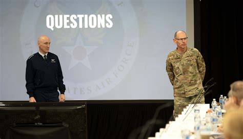 Csaf Addresses The Future Of Integrated Capabilities At Afmc Senior