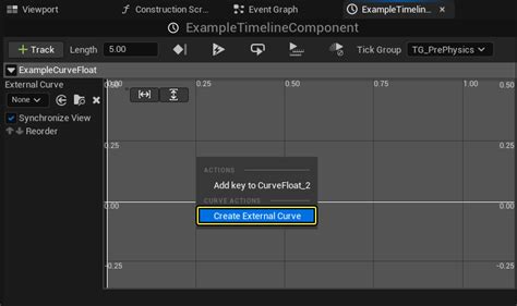 Keys And Curves In Unreal Engine Unreal Engine 55 Documentation