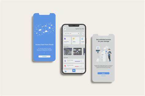 Storage App Ui Design On Behance