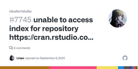 Unable To Access Index For Repository Src
