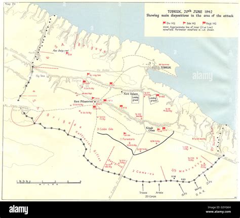 Libya The Battle Of Gazala The Loss Of Tobruk Tobruk 20th June 1942