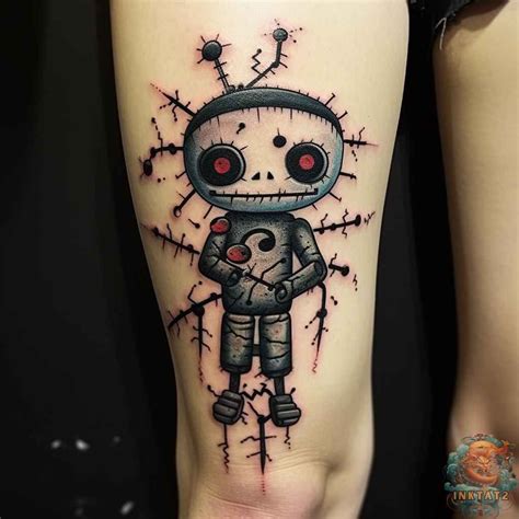 Traditional Voodoo Doll Tattoo Voo Doo Doll Tattoo Voodoo Doll