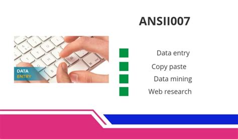 Do Perfect Data Entrymining Scraping And Copy Paste By Ansii007 Fiverr