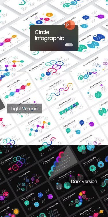 Circle Infographic Diagram PowerPoint Template