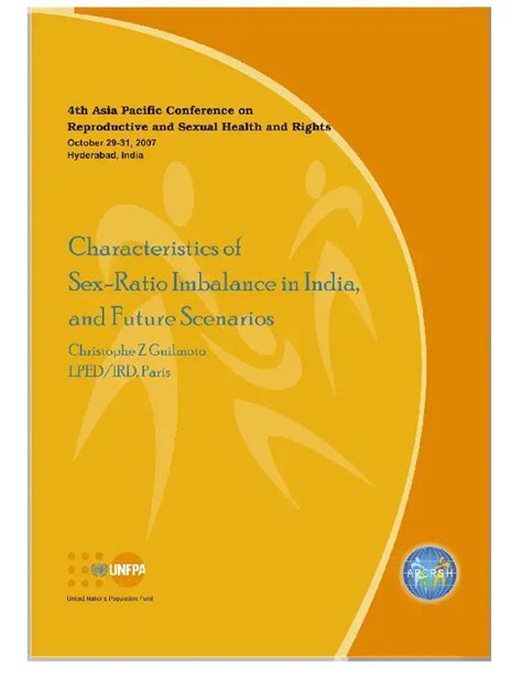 Characteristics Of Sex Ratio Imbalance In India And Future Scenarios