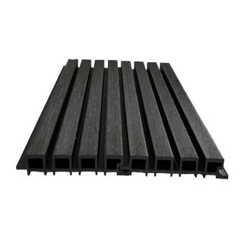 101 Charcoal Grey Wpc Outdoor Cladding Thickness 26 Mm At ₹ 400 Sq Ft In Noida