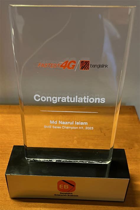 Md Nazrul Islam On Linkedin Appreciation Motivates Me Always To Work