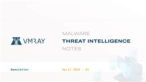 Malware Threat Intelligence Notes April 1