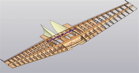 固定翼飞机机翼三维模型 Cad模型网海量3d模型图纸免费下载。