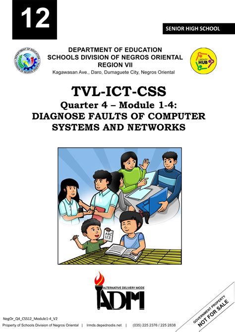 Tvl Ict Css Nc Ii Q4mcrn Week 1 4 Maintenace Of Computer System