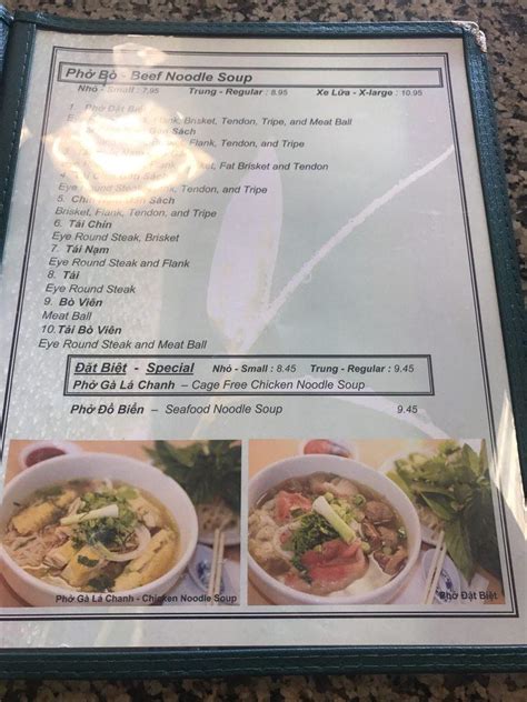 Menu At Henrys Café And Bakery Diberville